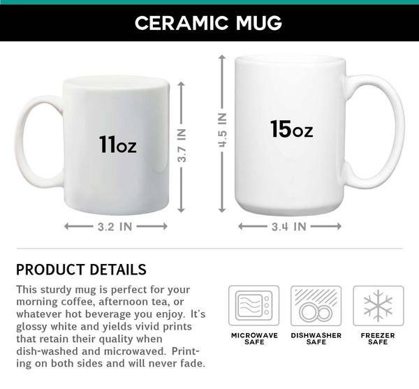 True Crime Coffee Mug | Armchair Detective | Large 15oz White Ceramic ...