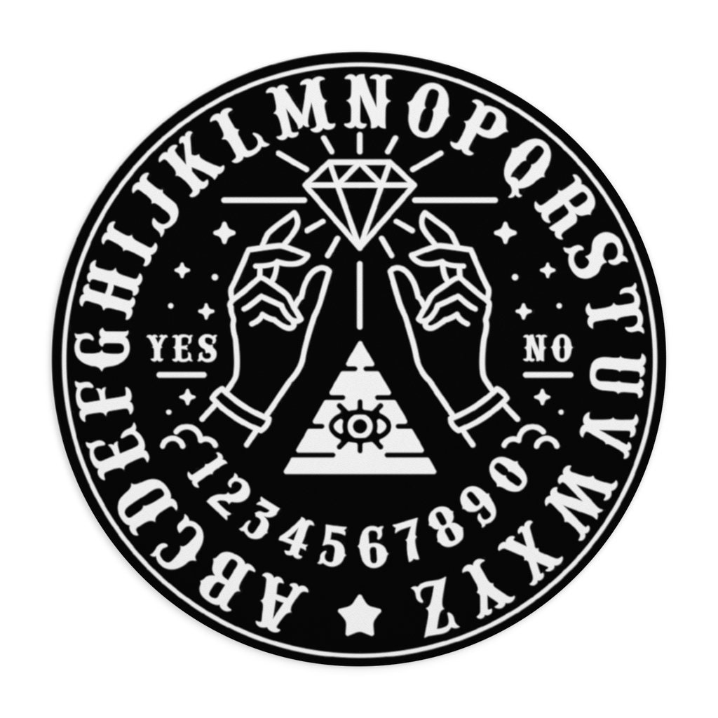 Pendulum Board Mat | Ouija Spirit Board Mat | Zodiac Talking Board Mat ...