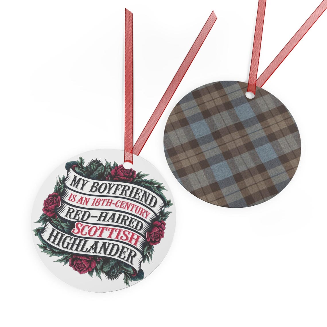 Outlander Gift | Scottish Highlander Christmas Ornament | Sassenach ...