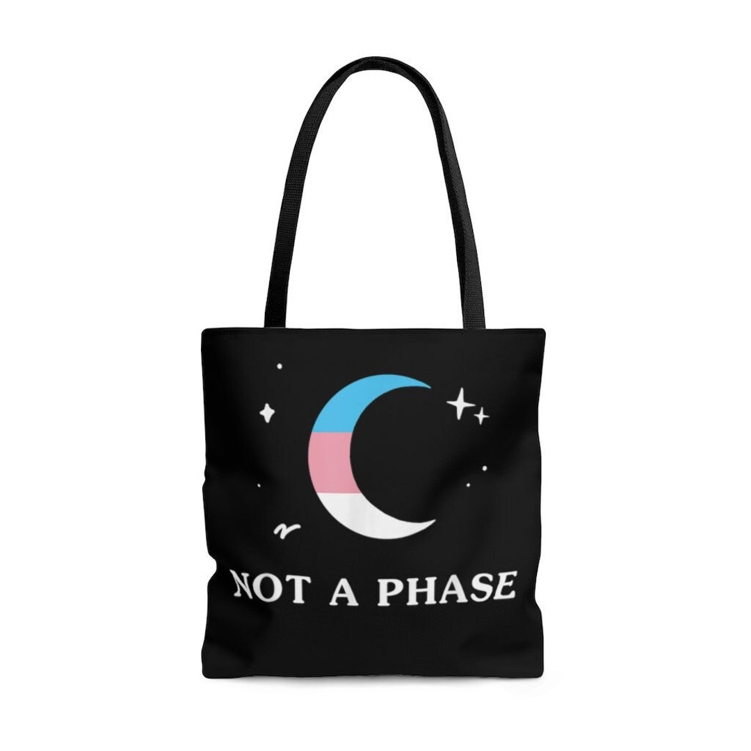 Trans Pride Sassy Tote Bag Shopping Tote Book Bag Beach Bag Awareness ...