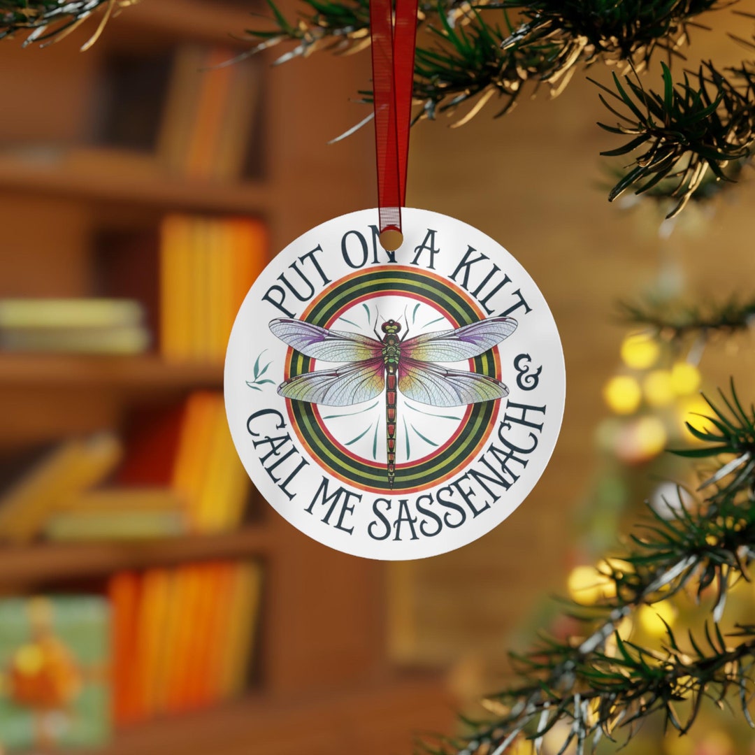 Outlander Gift | Scottish Highlander Christmas Ornament | Sassenach ...