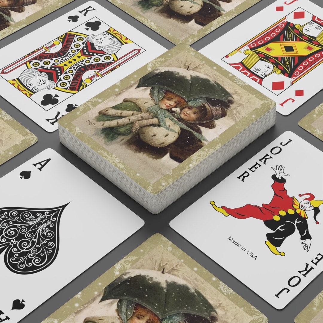 Christmas Playing Cards Playing Cards for Solitaire Novelty Gifts Card ...