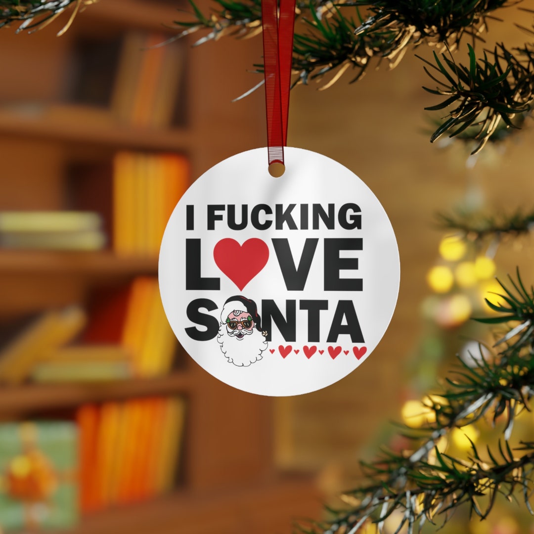 Funny Sassy Christmas Ornament for Adults | Snarky Holiday Decor ...