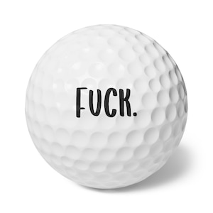 Funny Golf Balls | Golfer Gifts | Golf Gifts for Men | Golf Gifts for ...