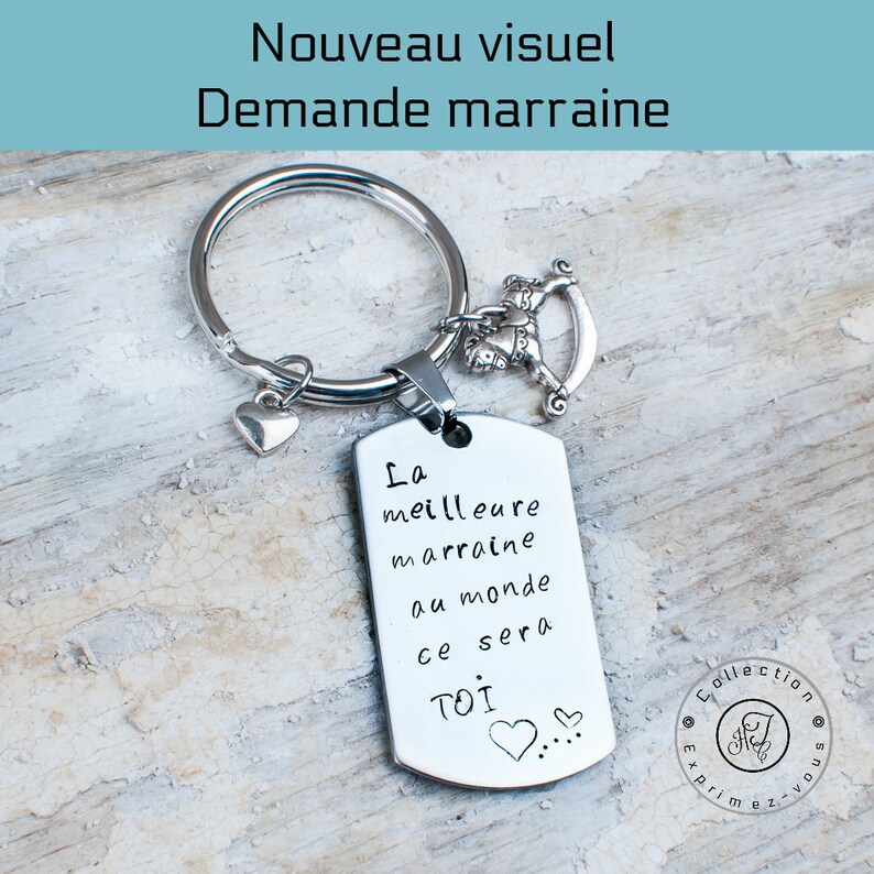 Demande marraine Meilleure marraine Veux-tu être ma | Etsy