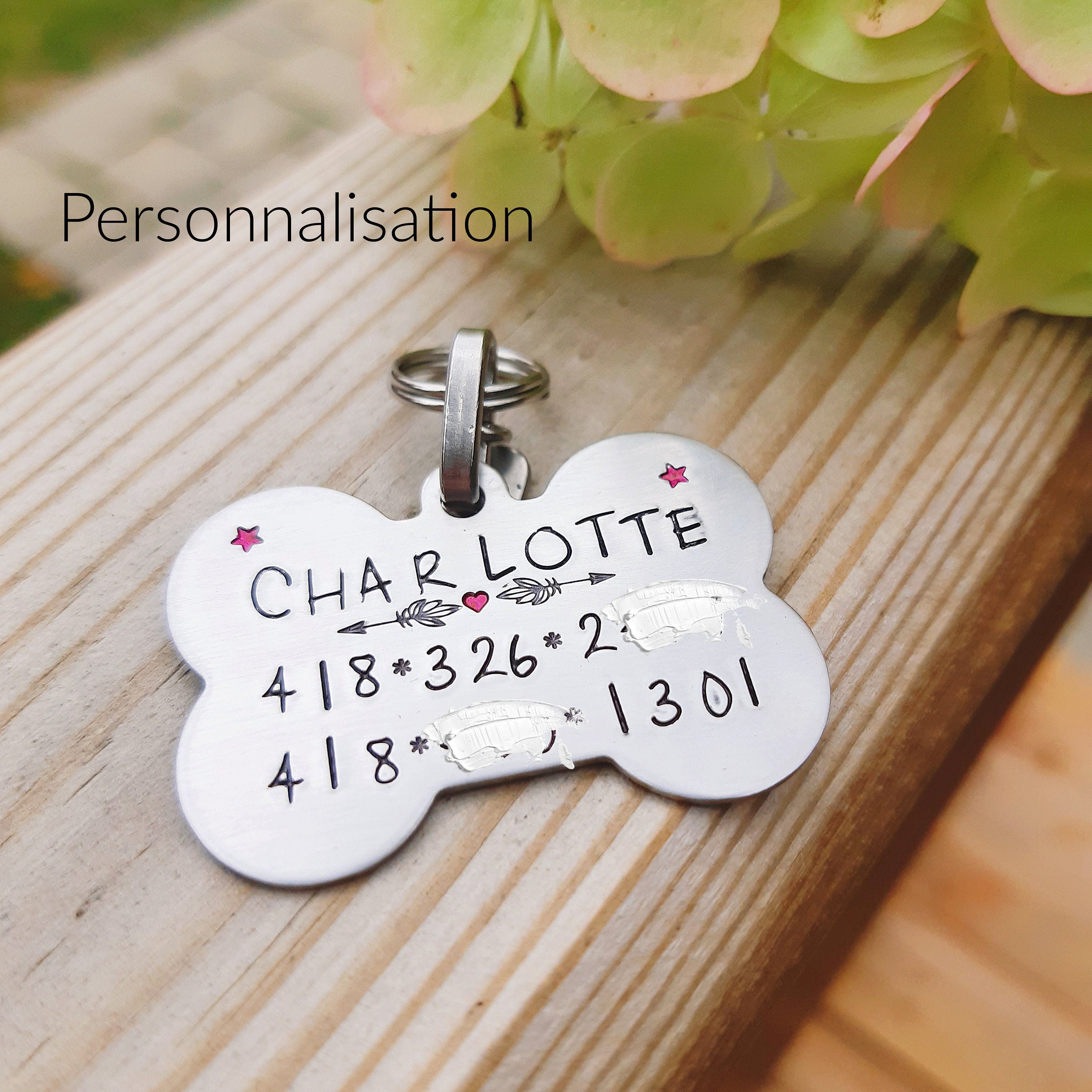 Médaille chien Médaille os Médaille personnalisée Identité - Etsy Canada