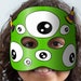 Monster #6 Mask Printable, Paper DIY for Kids and Adults. PDF Template ...
