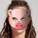 Pig Mask Printable, Paper DIY for Kids and Adults. PDF Template ...