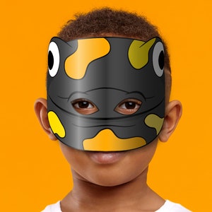 Salamander Mask Printable, DIY Paper (PDF Template) - Etsy