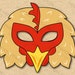 Chicken Mask Printable, Hen Mask, Paper DIY for Kids and Adults. PDF ...