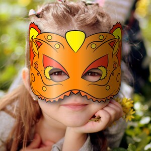 Fairy #2 Mask Printable, Paper DIY for Kids and Adults. PDF Template ...