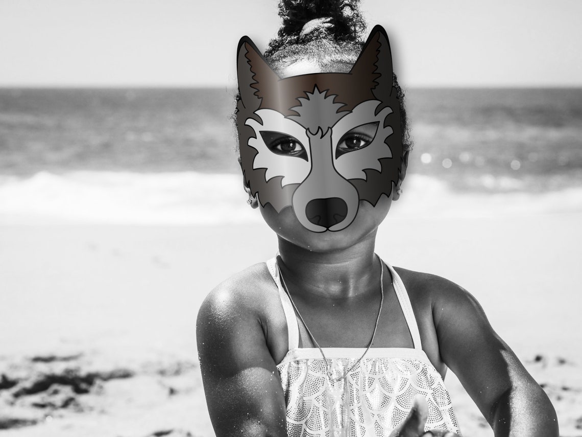 Woodland Forest Animals Masks Printable Wolf Fox Bear - Etsy