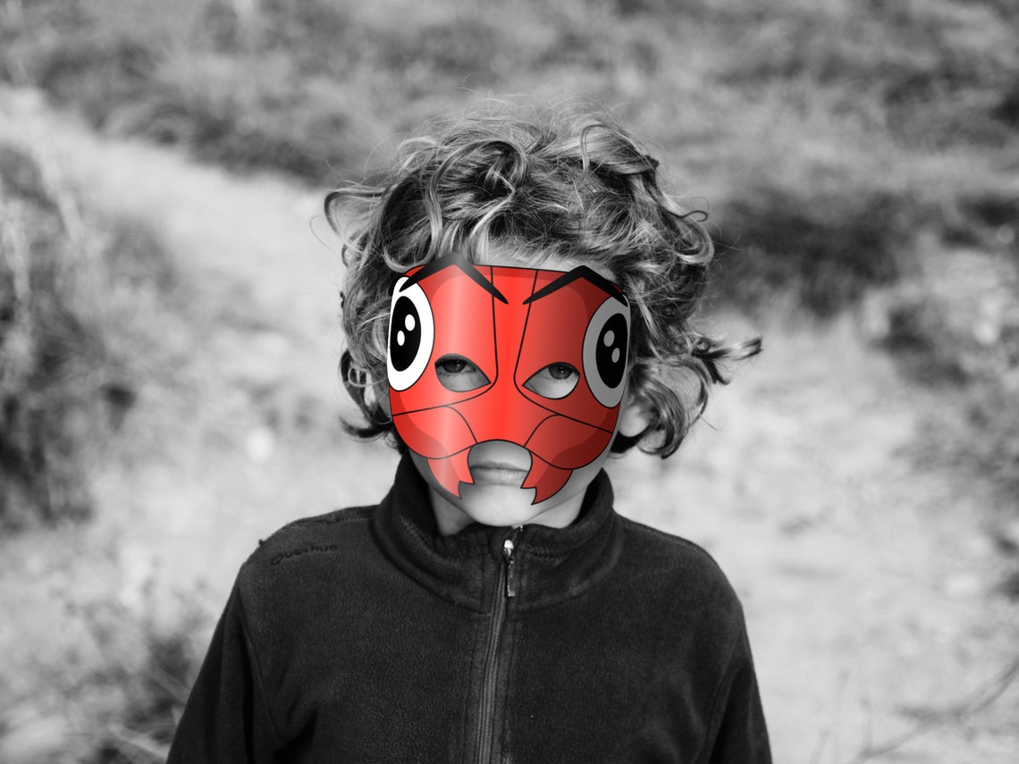 Ant Mask Printable Paper DIY for Kids and Adults. PDF - Etsy