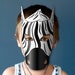 Zebra Mask Printable, Paper DIY for Kids and Adults. PDF Template ...