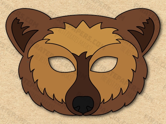 Bear Mask For Kids