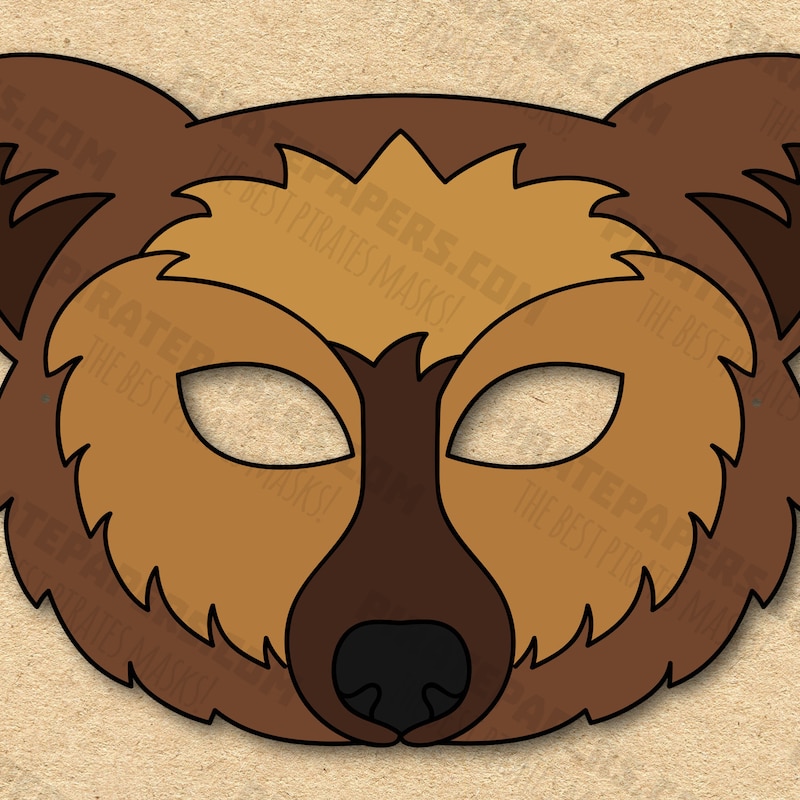 Bear Mask - Etsy