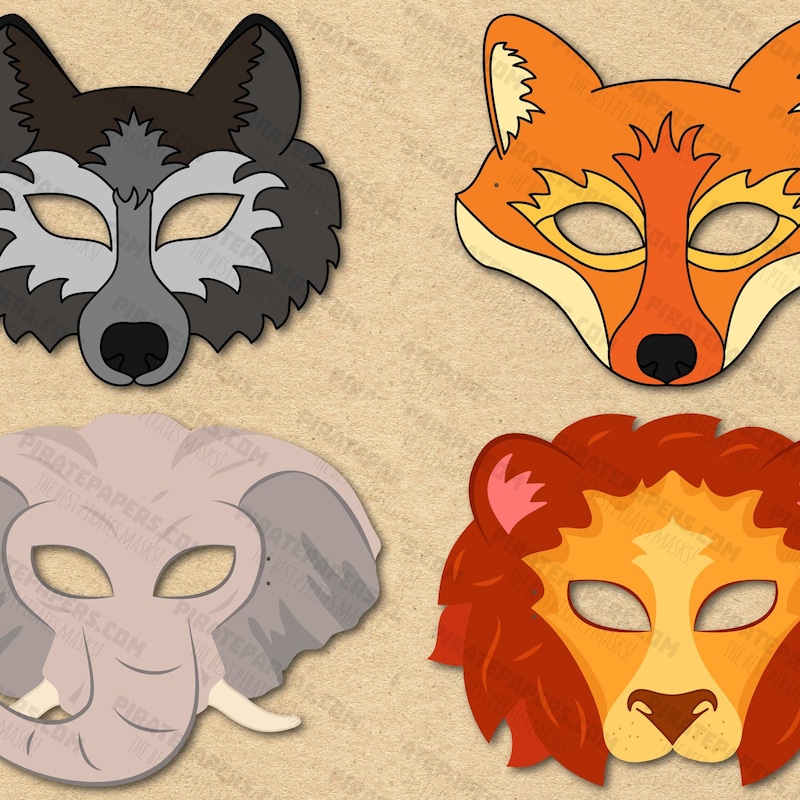 Animal Mask - Etsy UK