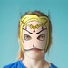 Elf Mask Printable, Paper DIY for Kids and Adults. PDF Template ...