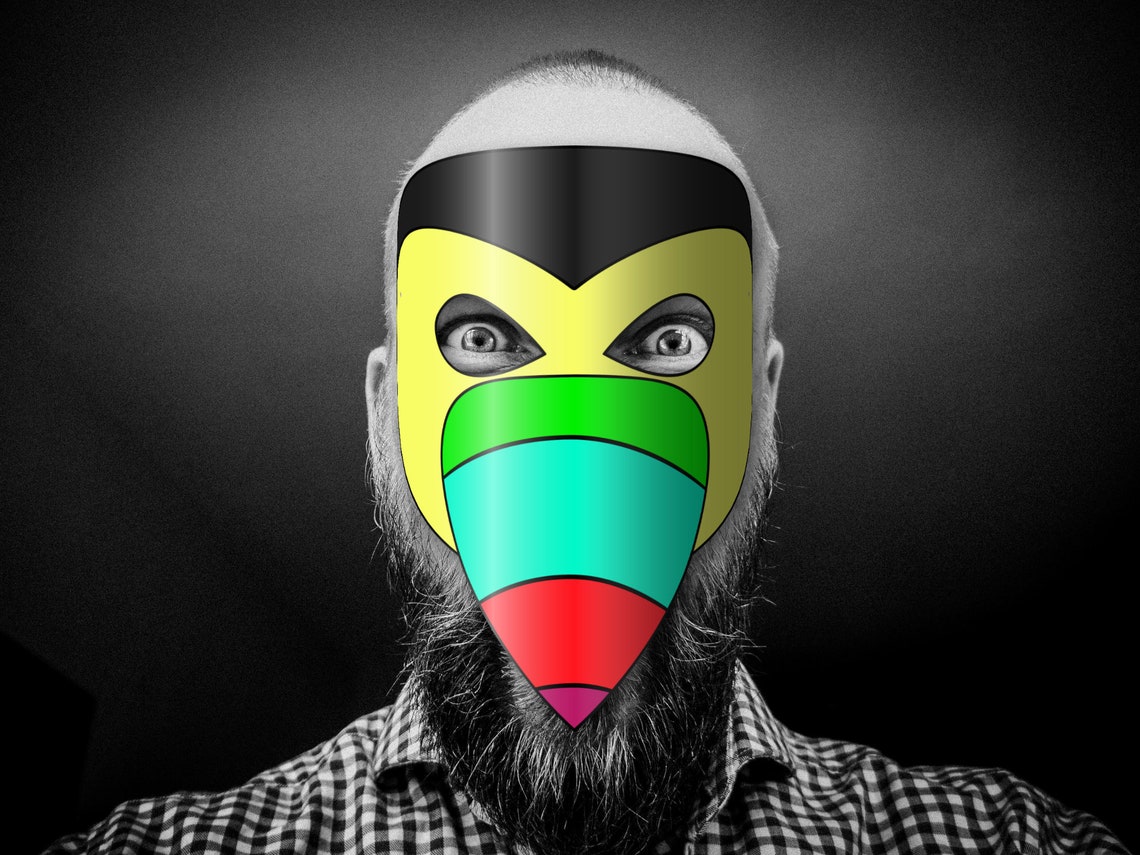 Toucan Mask Printable Paper DIY for Kids and Adults. PDF - Etsy