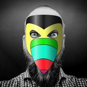 Toucan Mask Printable Paper DIY for Kids and Adults. PDF - Etsy
