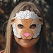 Sheep Mask Printable, Paper DIY for Kids and Adults. PDF Template ...