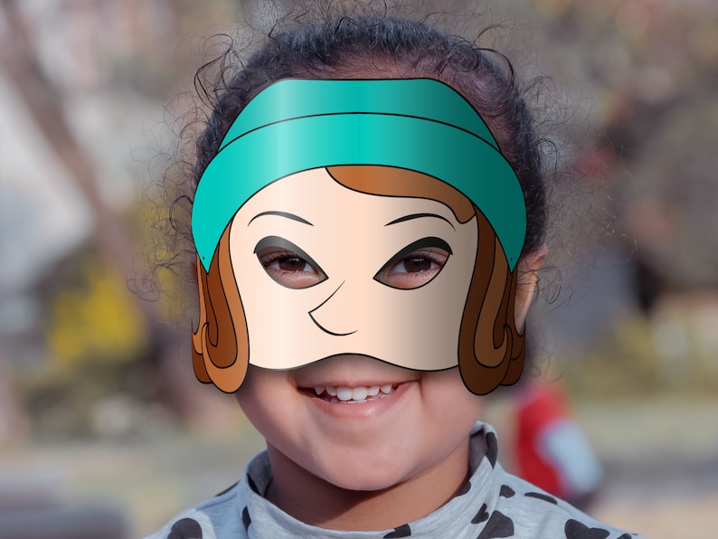 Mother Mask Printable (little Red Riding Hood), Paper DIY for Kids and ...