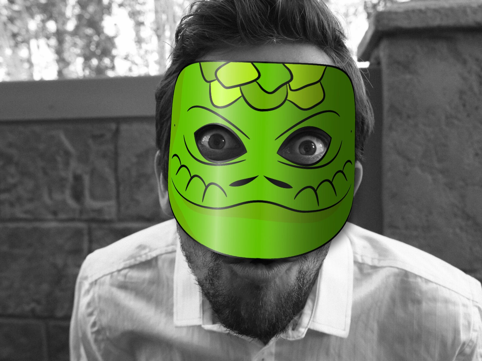 Lizard Mask Printable Paper DIY for Kids and Adults. PDF - Etsy