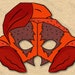 Scorpion Mask Printable, Paper DIY for Kids and Adults. PDF Template ...