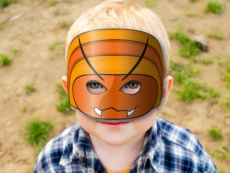 Cockroach Mask Printable, Paper DIY for Kids and Adults. PDF Template ...