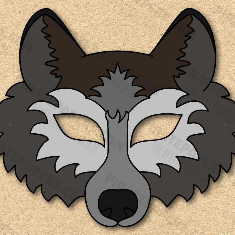 Therian Masks Wolf - Etsy