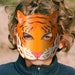 Zoo Animals 2 Masks Printable, Tiger, Monkey, Snake, Zebra. Paper DIY ...