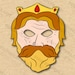 King Masks Printable Color + Coloring, Paper DIY for Kids and Adults ...