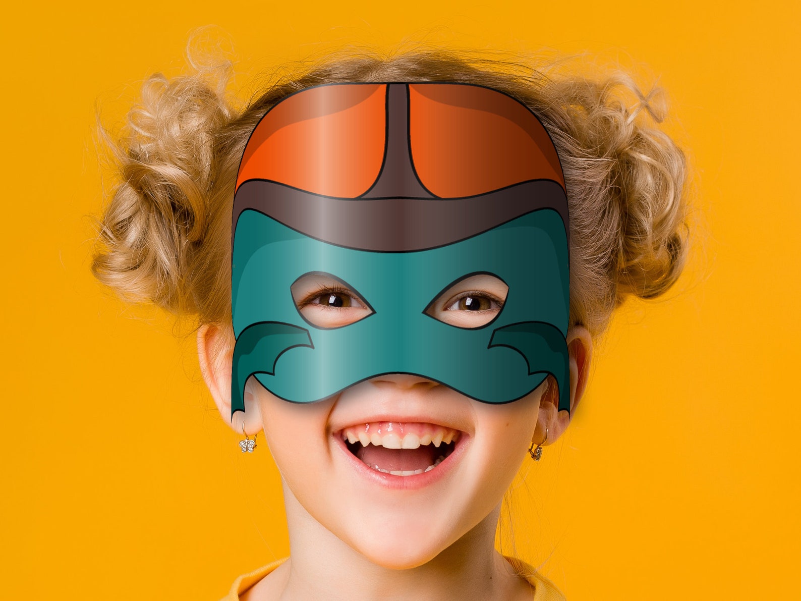 Beetle Mask Printable, Paper DIY for Kids and Adults. PDF Template ...