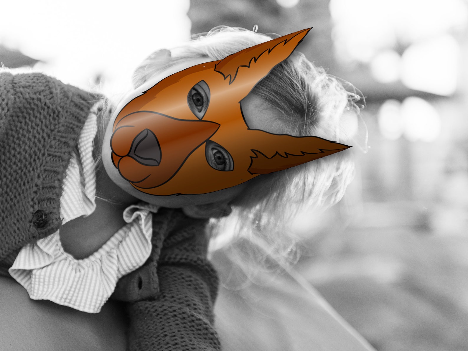 Kangaroo Mask Printable Paper DIY for Kids and Adults. PDF - Etsy