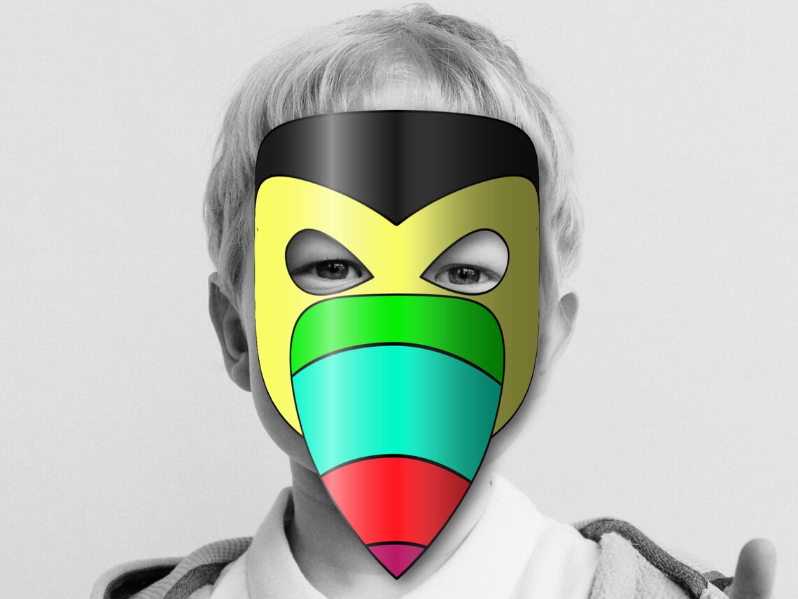 Toucan Mask Printable Paper DIY for Kids and Adults. PDF - Etsy