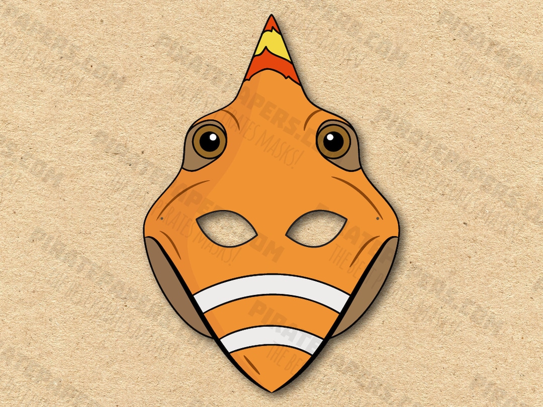 Dinosaur Pterodactyl Mask Printable, Pteranodon, Paper DIY for Kids and ...