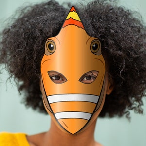 Dinosaur Pterodactyl Mask Printable, Pteranodon, Paper DIY for Kids and ...