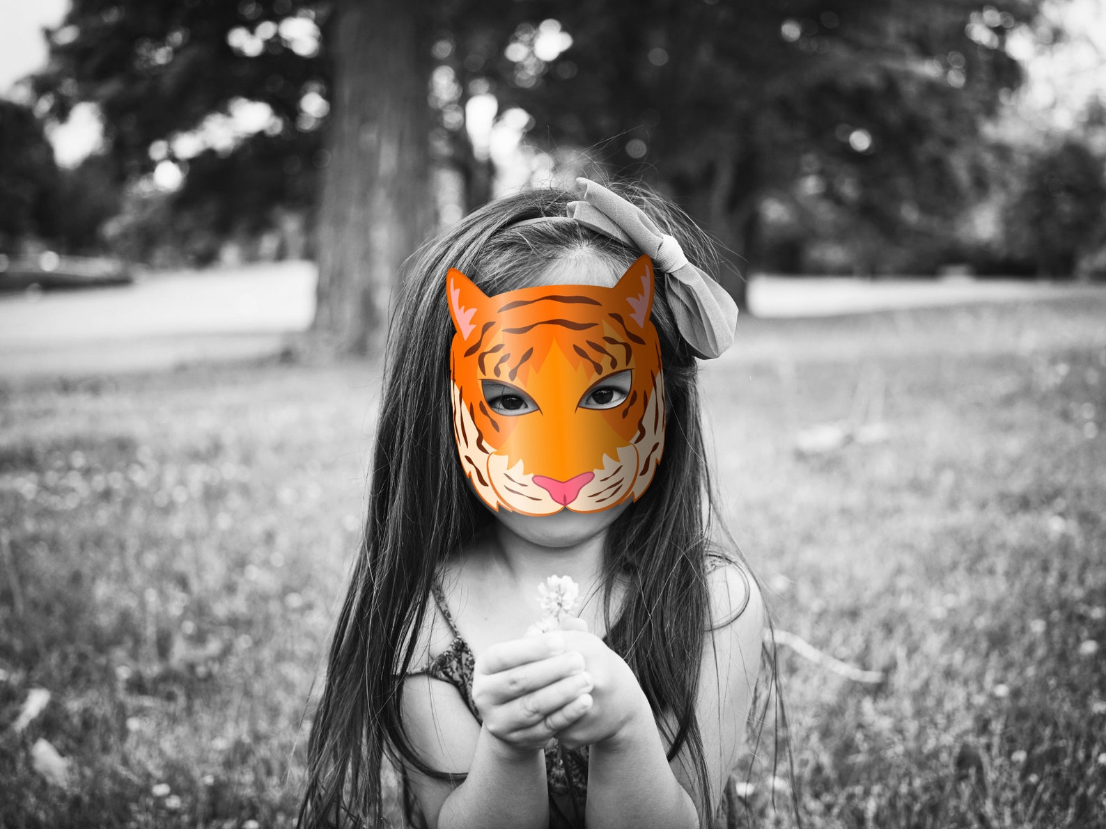 Tiger Mask Printable Paper DIY for Kids and Adults. PDF - Etsy