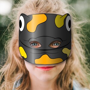 Salamander Mask Printable, DIY Paper (PDF Template) - Etsy