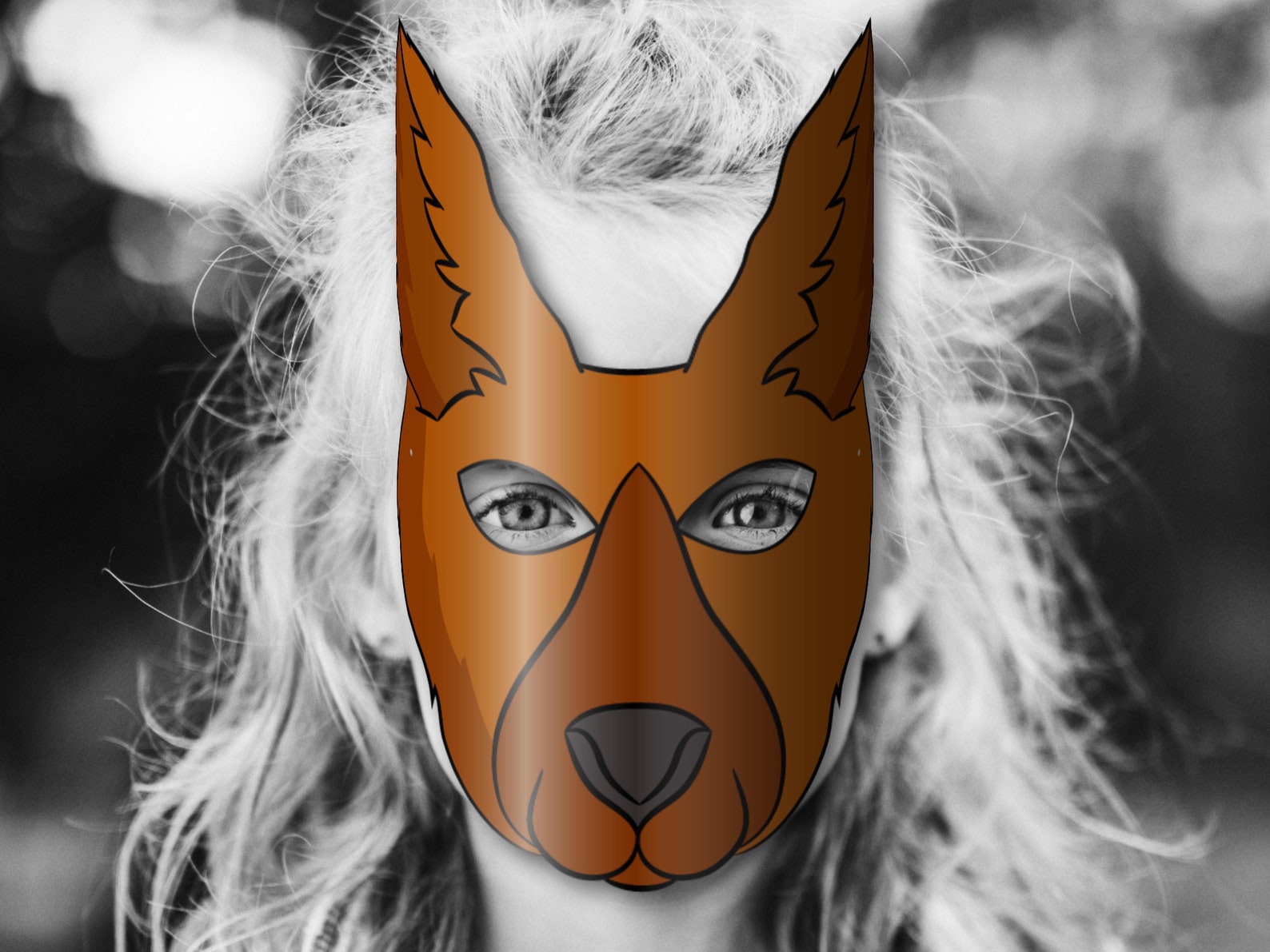 Kangaroo Mask Printable Paper DIY for Kids and Adults. PDF - Etsy