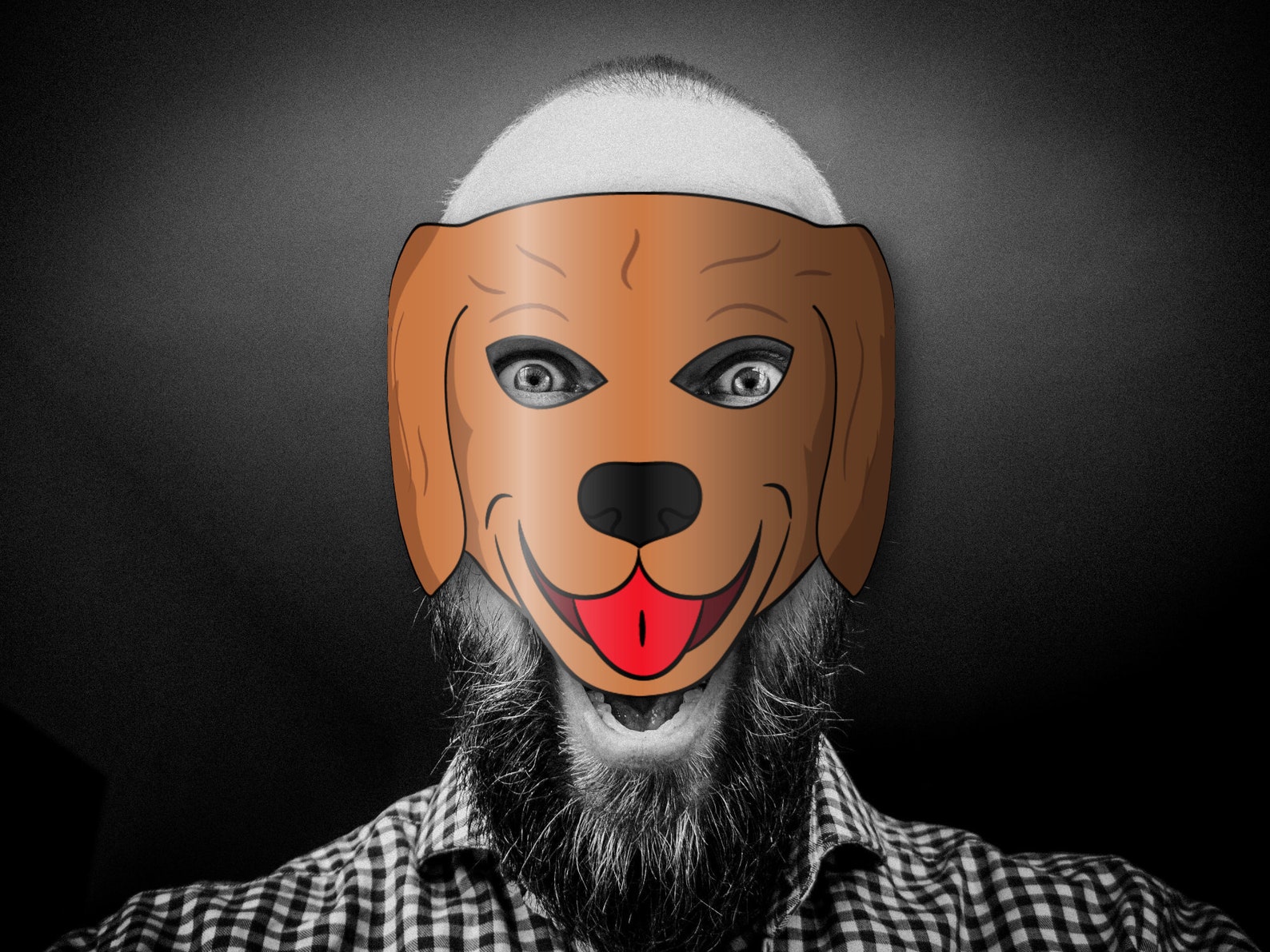 Dog Retriever Mask Printable Breed Paper DIY for Kids and - Etsy