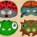 Bugs and Insects 2 Masks Printable, Ladybird, Beetle, Grasshopper ...