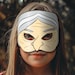 Old Woman Mask Printable, Paper DIY for Kids and Adults. PDF Template ...