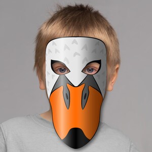 Swan Mask Printable, Paper DIY for Kids and Adults. PDF Template ...