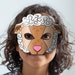 Sheep Mask Printable, Paper DIY for Kids and Adults. PDF Template ...