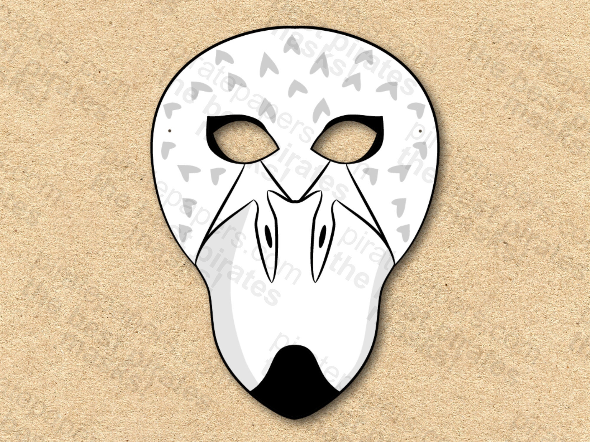 Swan Mask Printable Coloring Paper DIY for Kids and Adults. - Etsy