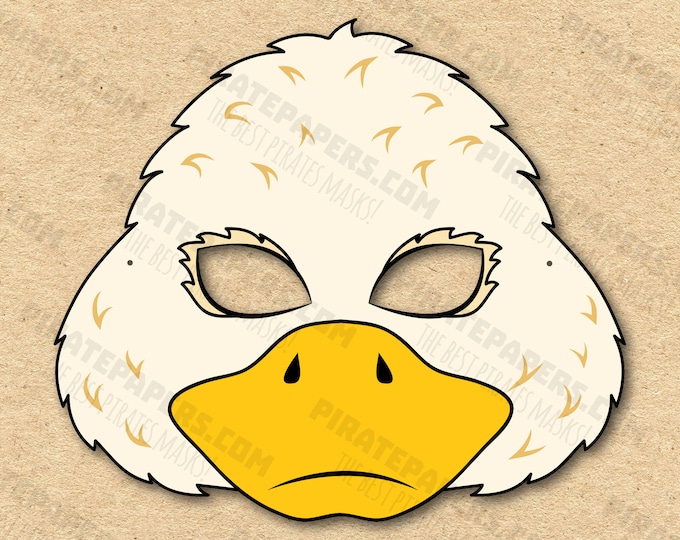 Spring Animals Printable Coloring Masks, Bunny Mask, Frog Mask ...