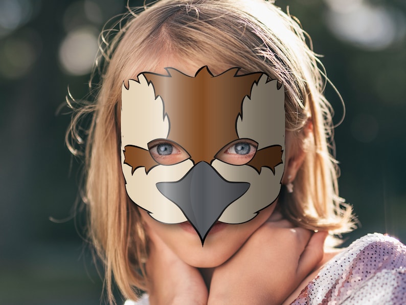 Australian Animals 2 Masks Printable Kookaburra Dingo - Etsy