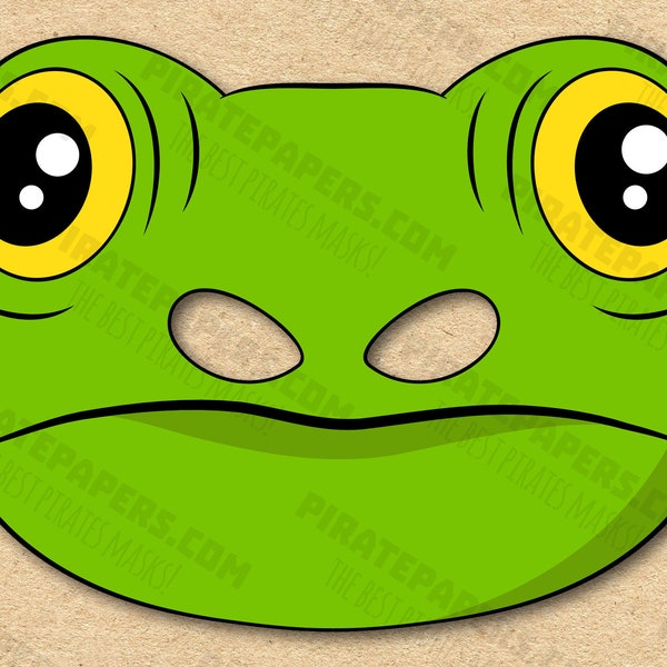Frog Mask - Etsy