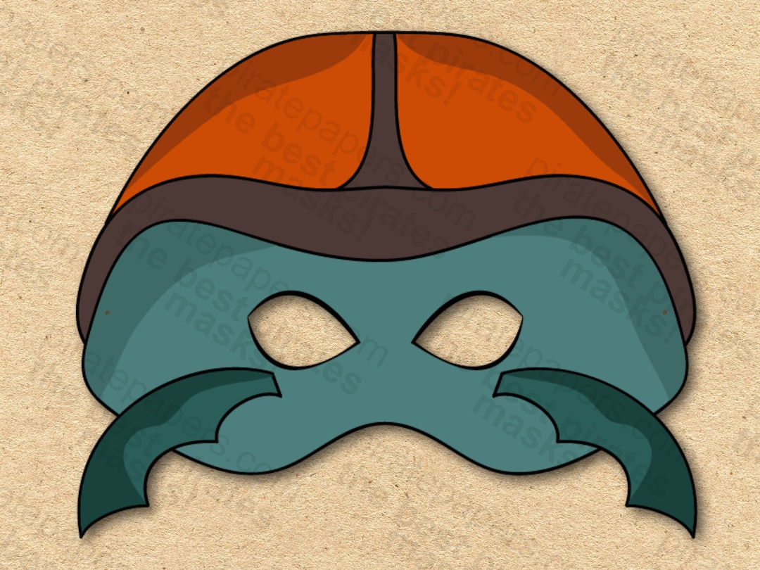 Beetle Mask Printable Paper DIY for Kids and Adults. PDF - Etsy